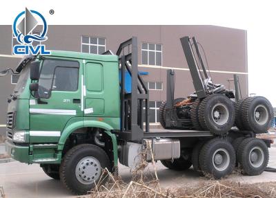 Cina Camion del carico del legname di Sinotruk Howo 6x4 con il trasportatore registrazione/del condizionatore d'aria in vendita