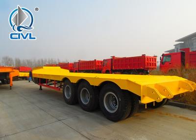 Cina CINO autoarticolati/rimorchio pianamente degli assi di utilità 3 del TRUK basso del letto in vendita