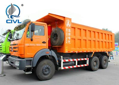 Cina Autocarro con cassone ribaltabile resistente del camion nuovo di 375hp Beiben Front Lifting Manual Type Transmission in vendita