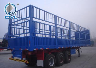 Cina alto rimorchio del carico di Coloumn dei nuovi del recinto di Cargo Semi Trailer 3 autoarticolati degli assi in vendita