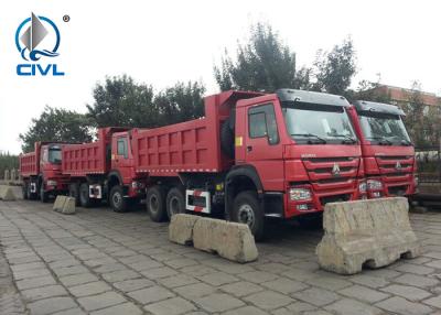 Cina carrozza del motore Hw76 di Tipper Truck 336hp /371hp dell'autocarro con cassone ribaltabile di 6X4 Howo nuova in vendita