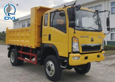 Cina Homan 4x4 tutto l'autocarro con cassone ribaltabile dell'azionamento della ruota 10-12 tonnellate di Tipper Truck 130hp in vendita