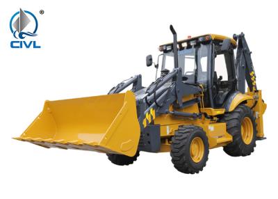 Cina 3 motore del caricatore 82kw dell'escavatore a cucchiaia rovescia di Ton Backhoe Loader Tractor CIVLXC870HK in vendita