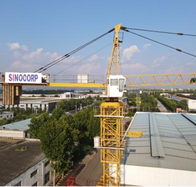 Κίνα QTZ6515-10 65m Boom 10t Hammerhead Tower Crane 10 Tonne προς πώληση