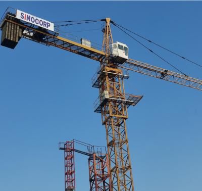 중국 Reliable Safe Hammerhead Tower Crane Space Saving 판매용
