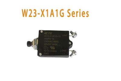 China 1pool 7.5A thermische schakelaar op panel met push-pull actuator W23-X1A1G-7.5 Te koop