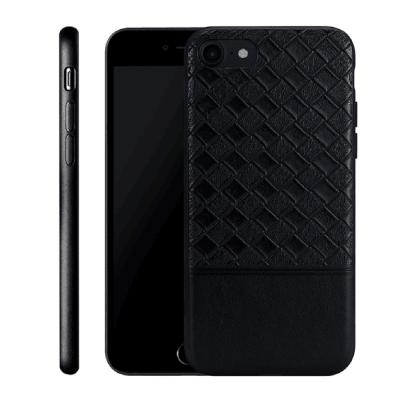 China O couro retro trançou o peso esperto da caixa 30g dos acessórios do telefone celular para Iphone 8 à venda