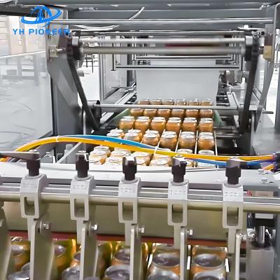 China Máquina de embalaje de cajas de latas de frutas con soluciones automatizadas de embalaje de frutas de alta eficiencia en venta