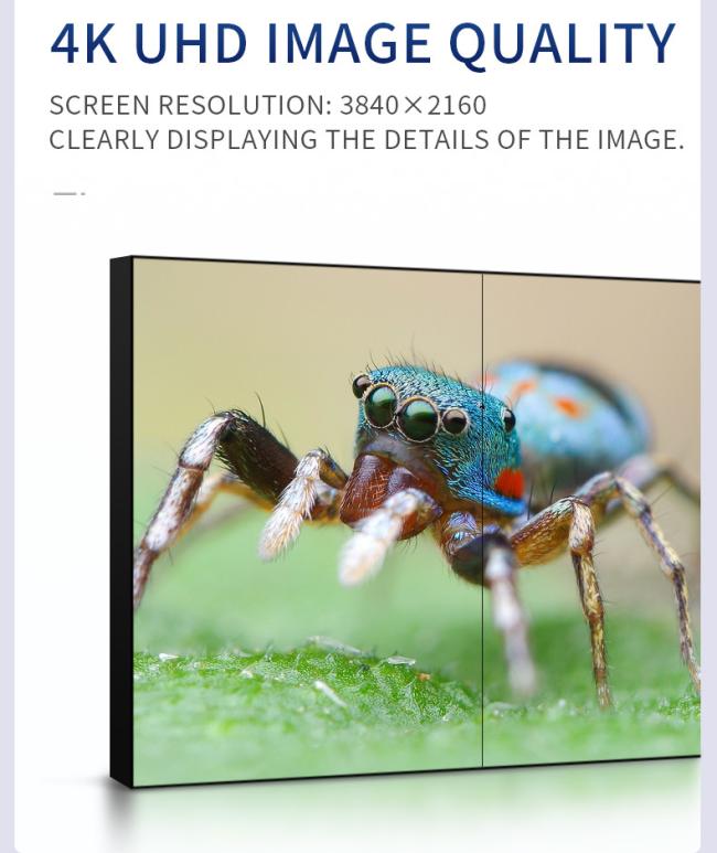 Commercial Events Free Standing Display Narrow Bezel Splicing Screens Video Wall Signage Board Control LCD Video Wall Display