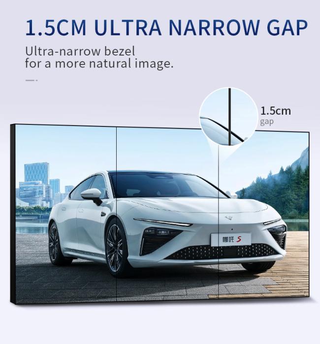Commercial Events Free Standing Display Narrow Bezel Splicing Screens Video Wall Signage Board Control LCD Video Wall Display