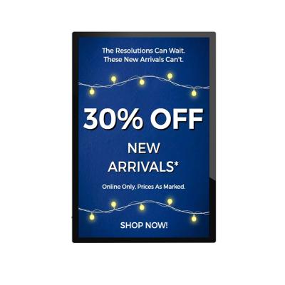 China Interactive Touch Overlay 100 inch Advertising Display Board Wall-Mounted Digital Signage for Real-Time Monitoring and Remote Management for sale