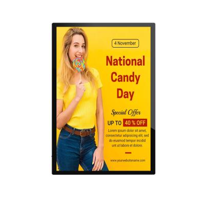 China Tabuleiro de publicidade de 100 polegadas Opções de instalação de orientação de retrato e gerenciamento remoto baseado em nuvem para sinalização digital à venda