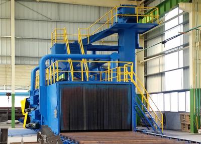 Cina Macchina continua dell'artificiere del colpo, lisciamento a macchina degli spigoli di granigliatura del tubo in vendita