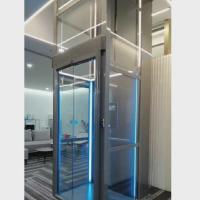 Quality 0.15m/s Advanced PLC Control Stainless Steel Cabin Screw Driven Elevator for sale
