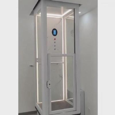 5-Floor Naked Cabin Hydraulic Home Elevators Automatic Operating System