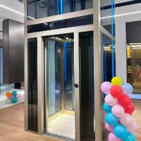Quality Spacious Modern Traction Home Lift Elevator With Advanced Safety Features And Sliding Doors for sale