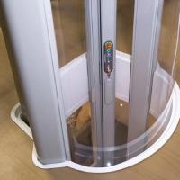 Quality Microprocessor Controlled Hydraulic Capsule Elevator With Glass Cabin Emergency Safety Features for sale