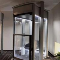 Quality Overload Protected Abnormity Elevator 0.6M/S With Automatic Doors 14.5M Travel Height for sale