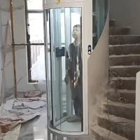 Quality Effortless Accessibility Gearless Home Elevators With Intelligent 50Hz Microcomputer Control for sale