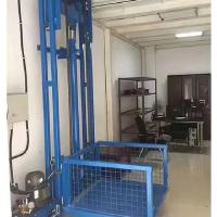 Quality Pit Or No Pit Installation 1-2 Ton Hydraulic Cargo Lift Elevator With Safety Features for sale