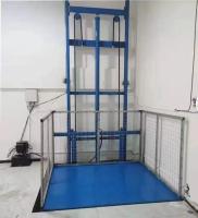 Quality 1-12 Meter Height Custom Platform Size Hydraulic Freight Lift Cargo Lift For 1-2 Tons for sale