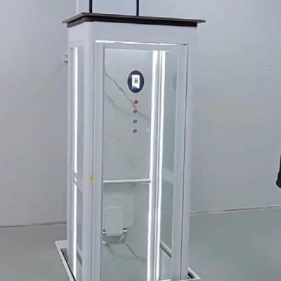 Swift And Spacious 0.25 M/S Pitless Hydraulic Elevator With 5 Stops