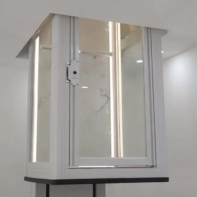 Space Saving Cabin Elevators Hydraulic Passenger Lift With 2000Mm Door Opening