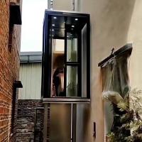 Quality 5 Stops Home Elevator Designed For 500mm Minimum Door Opening Width for sale
