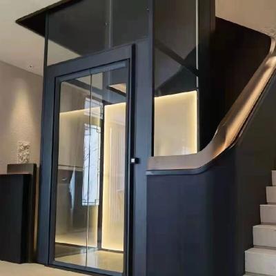 5 Stops Automatic Hydraulic Elevator With 4.7kW Motor Machine Room Less Mrl