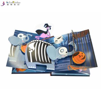 Cina La storia del pop-up dei bambini della copertina dura 3d prenota la laminazione lucida di stampa su ordinazione in vendita