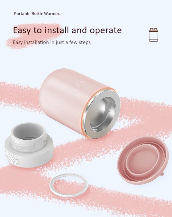 N1S Portable Bottle Warmer with baby bottle