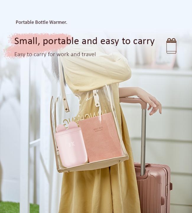 N1S Portable Bottle Warmer charging port