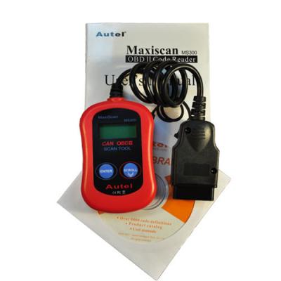 Cina OBD2 esposizione a 10 pollici dello strumento diagnostico automobilistico dell'analizzatore del ms 300 in vendita
