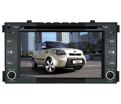中国 KIA の精神車 GPS のナビゲーション・システム サポート ASF AVI WMV DIVX のビデオ タイプ 販売のため