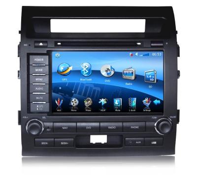 中国 エムピー・スリー MP4 WMA DVD が付いている Landcruiser デジタル車 GPS のナビゲーション・システム 販売のため