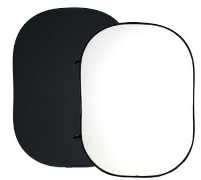 China Double Sided Collapsible Muslin Backdrop Reflector Photo Backdrop for Photography for sale