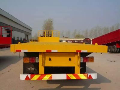 Cina rimorchio a base piatta del contenitore del collo d'oca del rimorchio dei semi del camion di alto qaulity con CE da vendere in vendita