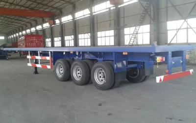 Cina Rimorchio lungo del contenitore della base degli assi 20/40ft dei veicoli 3 con la serratura di torsione in vendita