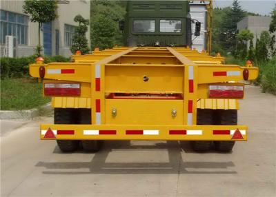 Cina 3 il rimorchio a base piatta di scheletro dei semi del contenitore degli assi 20-40ft/rimorchio del telaio con la torsione chiude in vendita