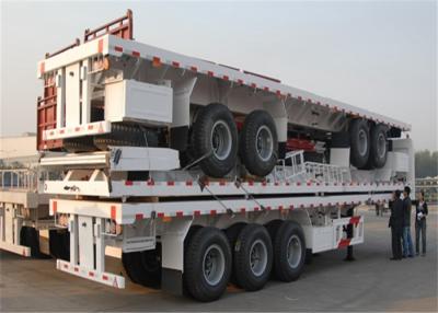 Cina rimorchio del contenitore della base del carico utile 40ft dell'asse di 13T FUWA con la sospensione meccanica comune in vendita
