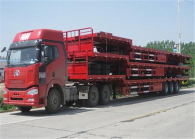Cina la partita a base piatta del trasporto del rimorchio del contenitore per porta 40ft 20ft & rimorchio a base piatta in vendita