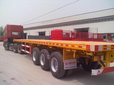 Cina 20-40ft rimorchio di scheletro dei semi del contenitore di 2 o 3 assi per resistente in vendita