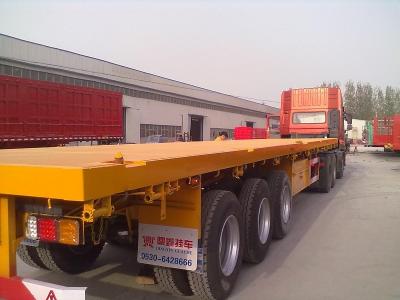 Cina Scheletro del telaio o rimorchio a base piatta della base del rimorchio/40ft del contenitore in vendita