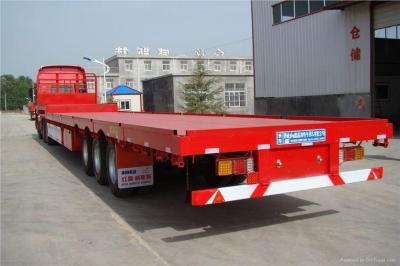 Cina Asse a base piatta 40ft dei rimorchi 3 dei semi di scheletro commerciali del contenitore in vendita