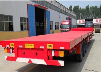 Cina 45ft 3 semirimorchio del contenitore del letto piano degli assi 45ft/rimorchio terminale dei semi del camion del contenitore in vendita