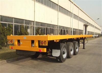 Cina Interasse a base piatta del rimorchio 7450+1310+1310 del contenitore del acciaio al carbonio di Q345B in vendita