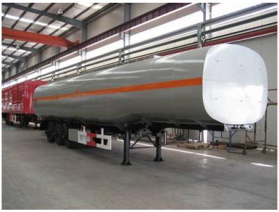 Cina Rimorchio d'acciaio dei semi dell'autocisterna del combustibile del rimorchio dei semi del carro armato del petrolio greggio della petroliera/combustibile del petrolio 45000l in vendita