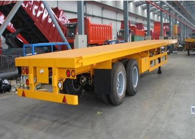 Cina Trasporti il rimorchio su autocarro a base piatta di alta del letto dell'asse del rimorchio 3 del contenitore dei semi vendita del rimorchio da vendere in vendita