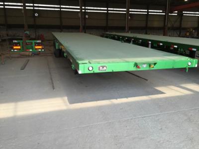 中国 3 つか 2 つの車軸 bpw のブランドの 1 つの道具箱が付いている平面容器のトレーラー 販売のため