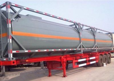 Cina rimorchio dei semi del serbatoio dell'olio di 3 assi/rimorchio camion cisterna del combustibile in vendita